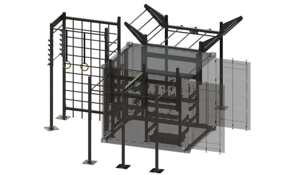 Functional Training Containers | Element Fitness Portable Gym